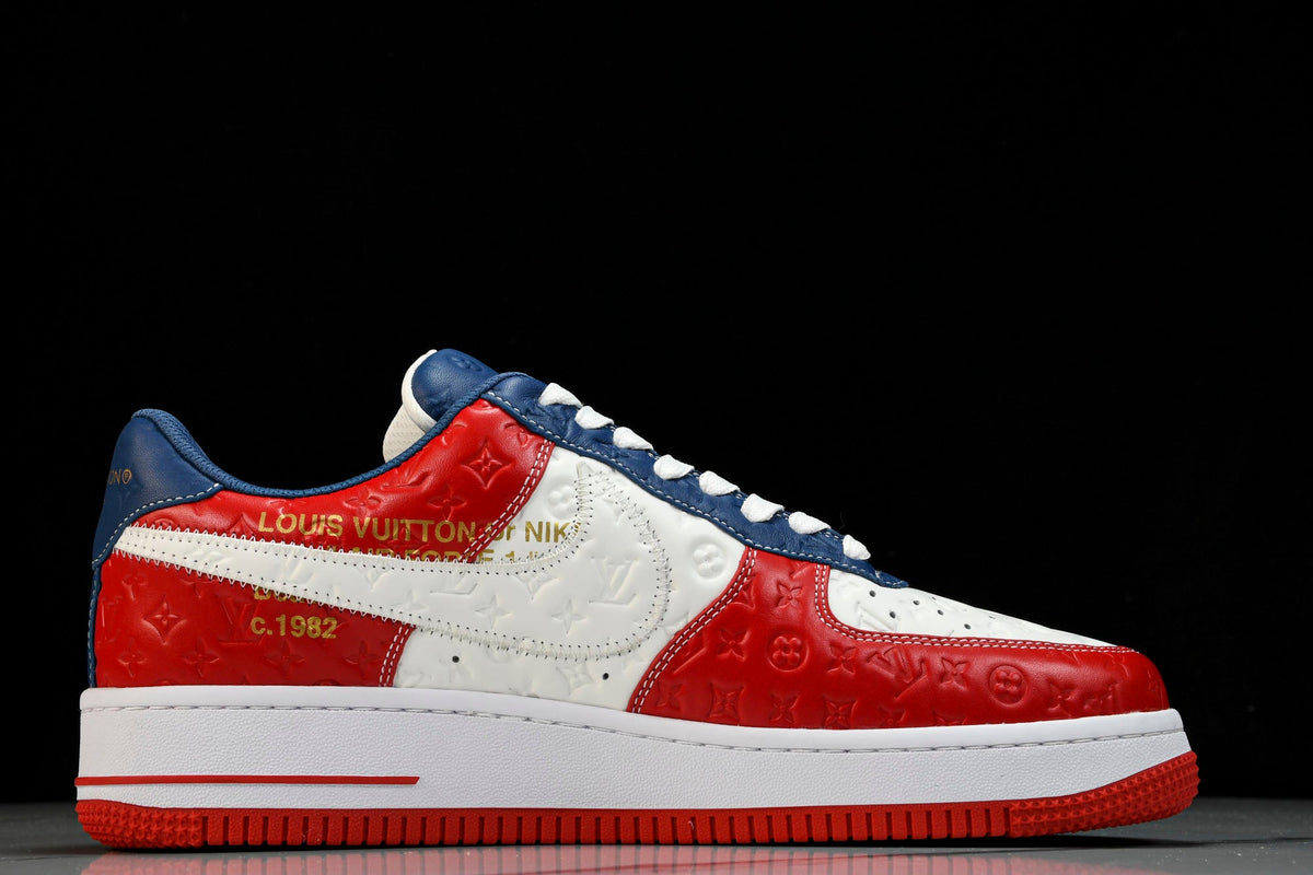 Louis Vuittоп x AF1 by Virgil Abloh 'Red White Blue' – Drip Locker ...
